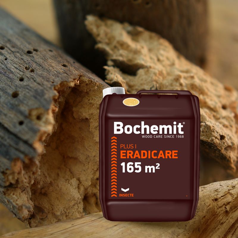 Solutie eliminare insecte lemn atacat, Bochemit Plus I, transparent, 5 Kg