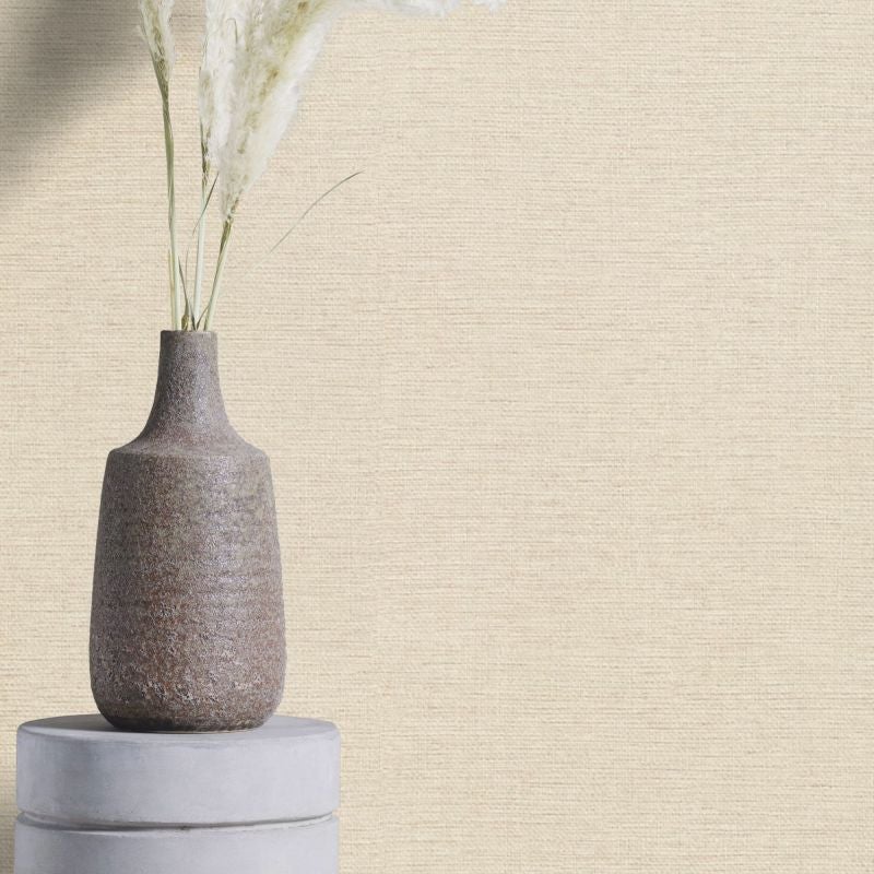 Tapet vinil, model uni, bej, rola 10 x 1,06 m