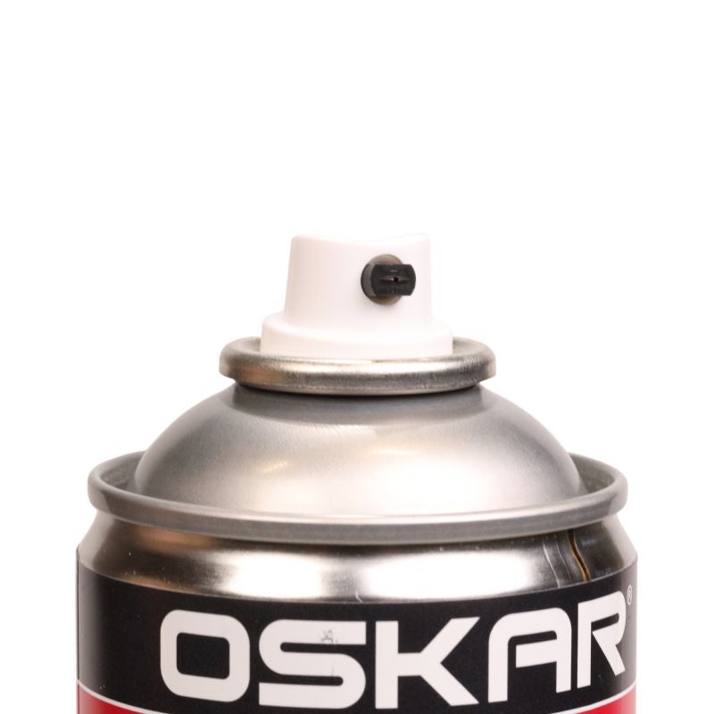 Vopsea spray Oskar Temperaturi inalte, argintiu, lucios, 400 ml