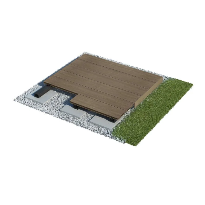 Dusumea terasa, WPC, 2200 x 160 x 25 mm, maro