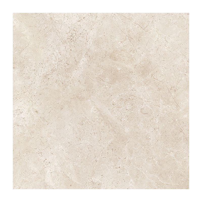 Gresie interior portelanata, 45 x 45 cm, Cream, aspect piatra, bej, mata