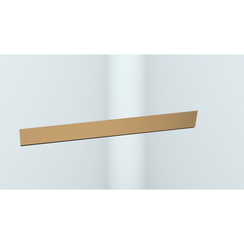 Plinta din PVC flexibil, 2400 x 44 x 10 mm, alb