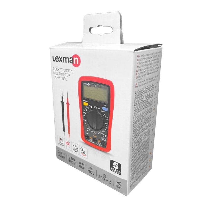 Multimetru universal, digital, Lexman