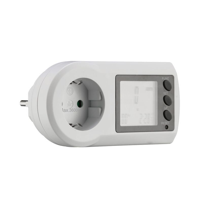 Priza programabila Lexman, digitala, contor, 3600 W