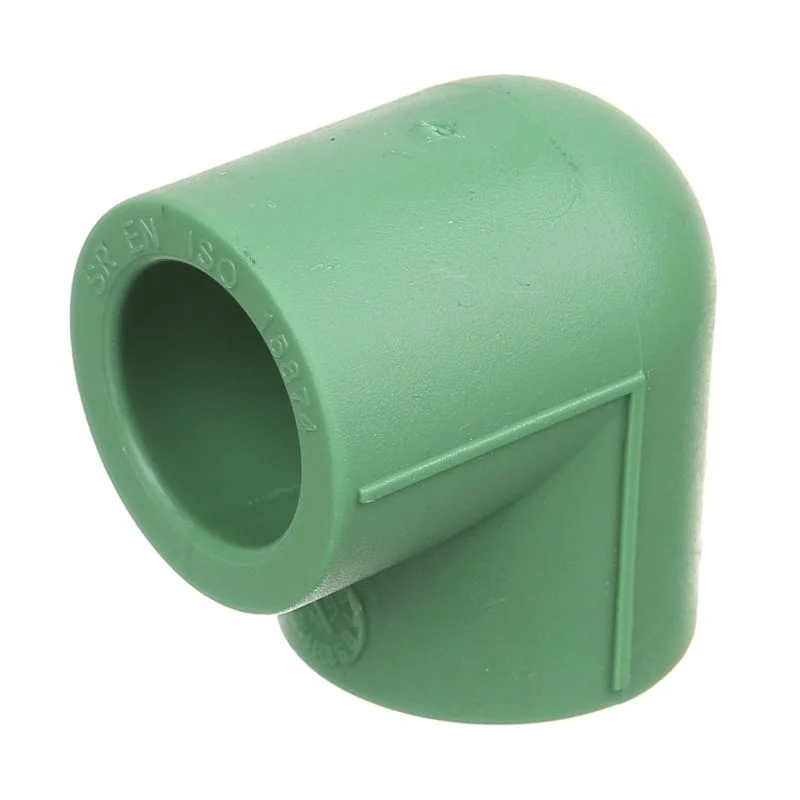Cot teava PPR, 90 grade, Ø 20 mm, PN25, verde