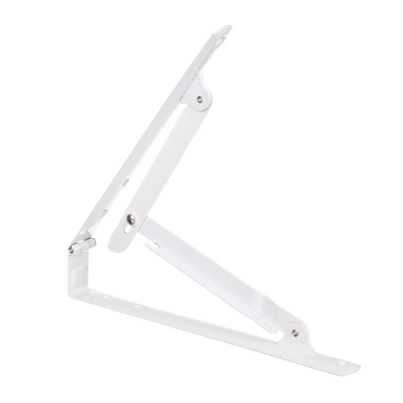 Consola raft, rabatabila, 300 x 300 mm, alba