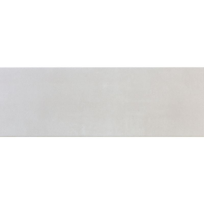 Faianta 25 x 75 cm, Artens Apply, aspect ciment/beton, alb, mat