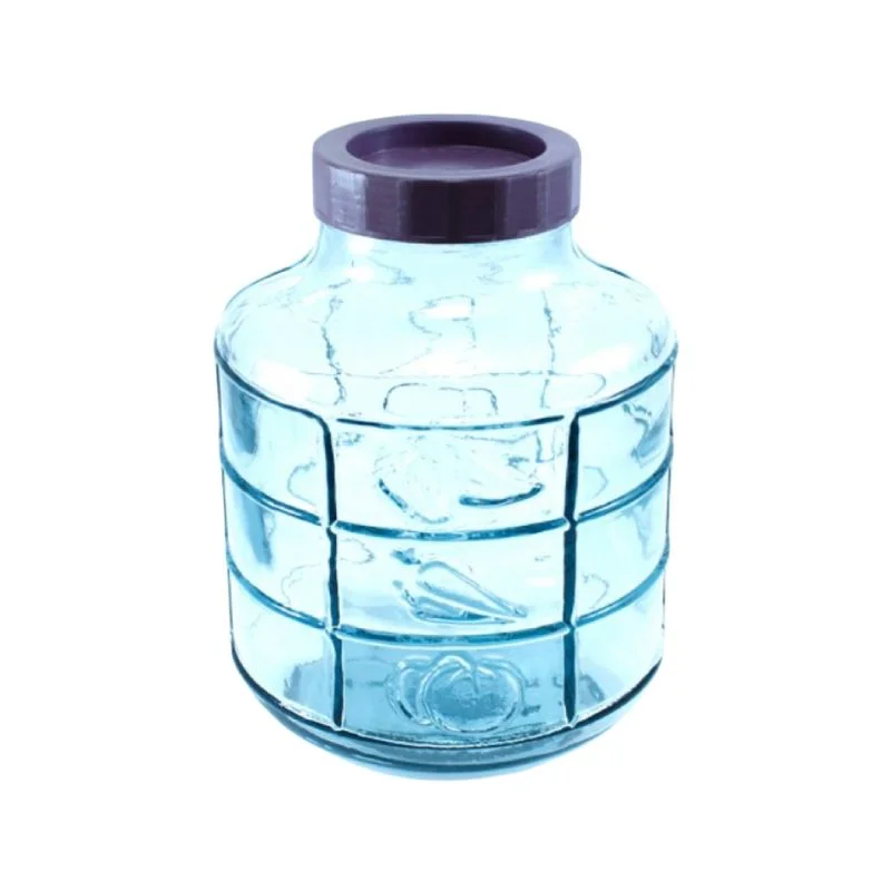 Borcan cu capac de plastic, pentru muraturi, 20 L