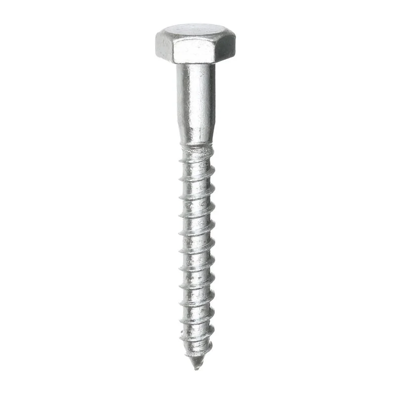 Surub lemn cap hexagonal 10 x 80 mm vrac