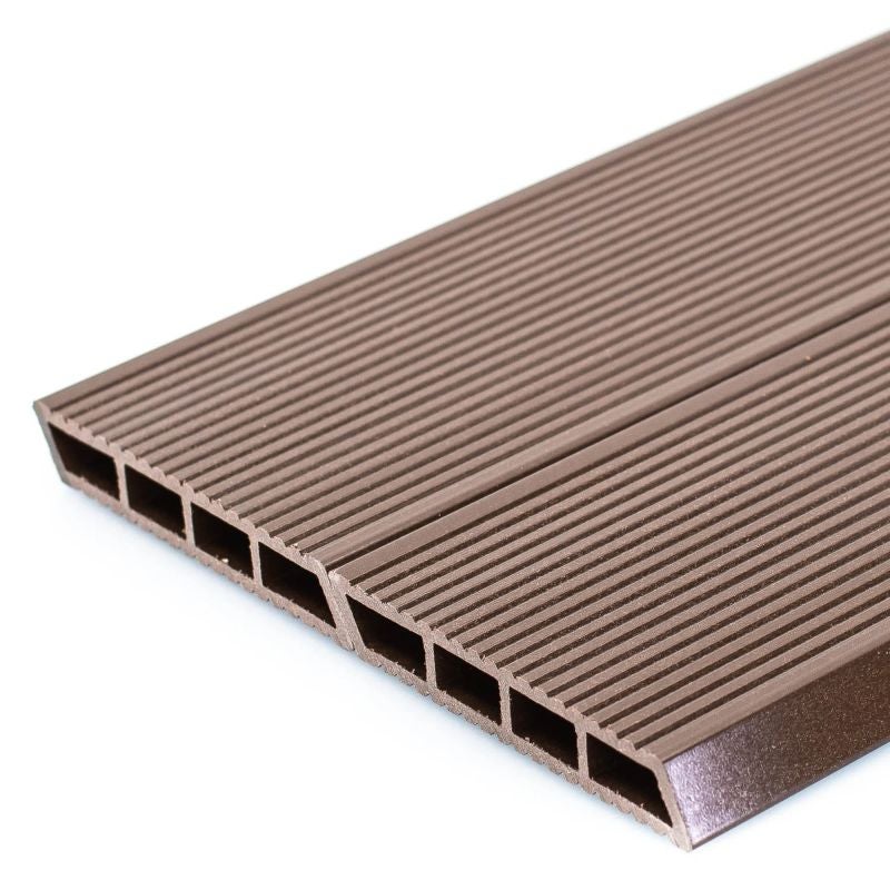 Scandura WPC pentru gard, 2000 x 110 x 20 mm, maro