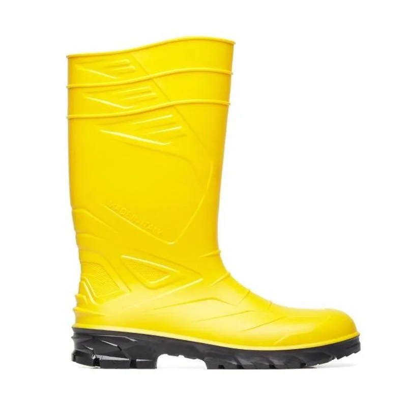 Cizme protectie, anti gaurire, PVC, bombeu metal, marimea 41, galben