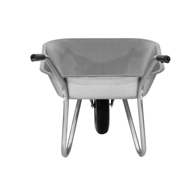 Roaba galvanizata Palisad, 95 kg, volum 65 L, cu o roata