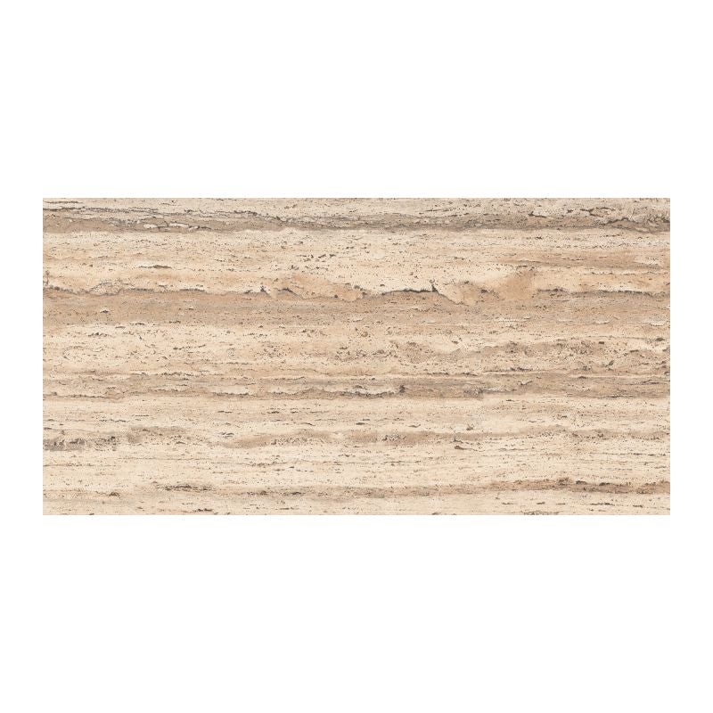 Gresie interior/exterior portelanata, 60 x 120 cm, Wood Travertine ...