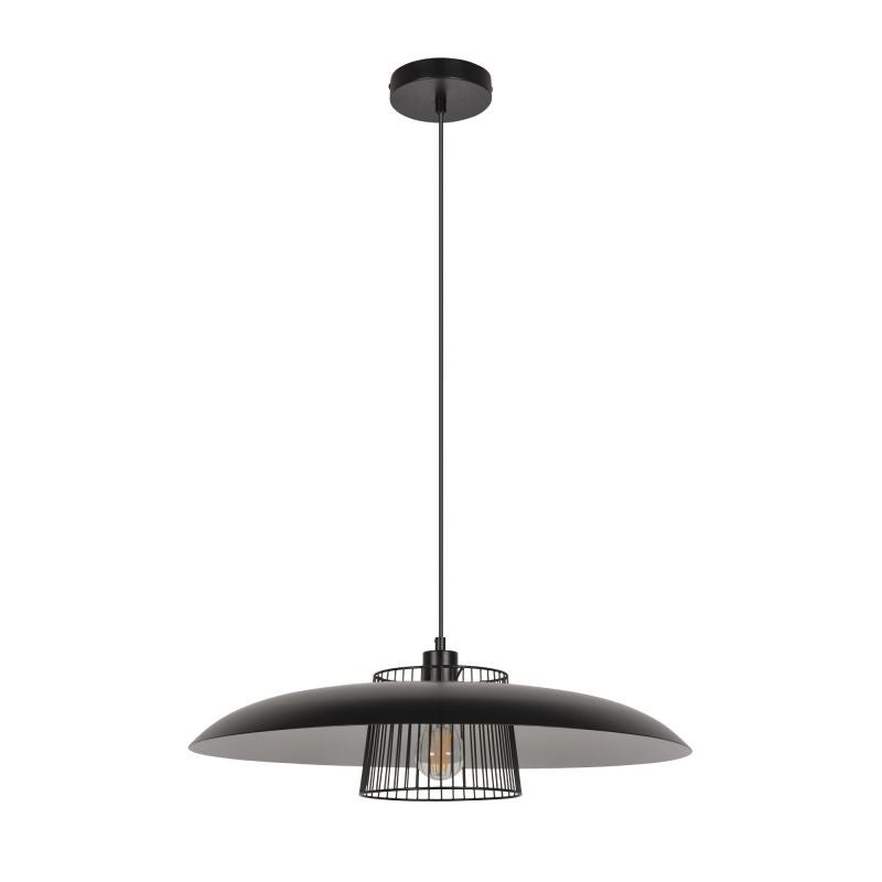 Pendul Sitio, 1 x E27, D 58 cm, negru