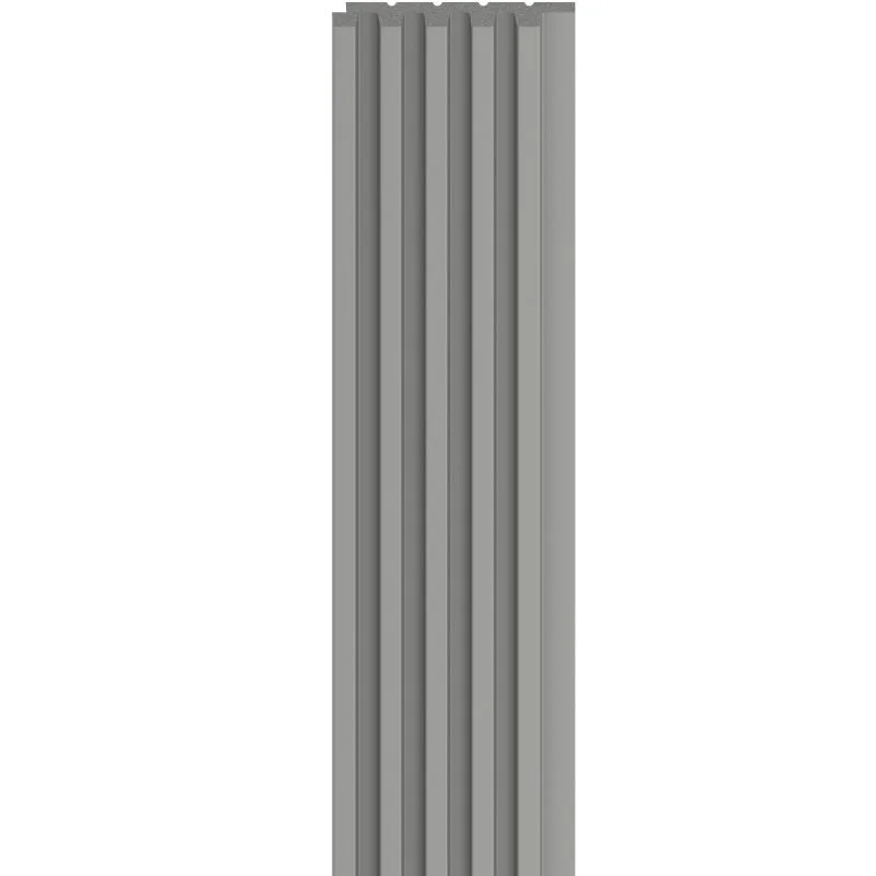 Panou riflaj Linero S-line, 2650 x 122 x 12 mm, gri