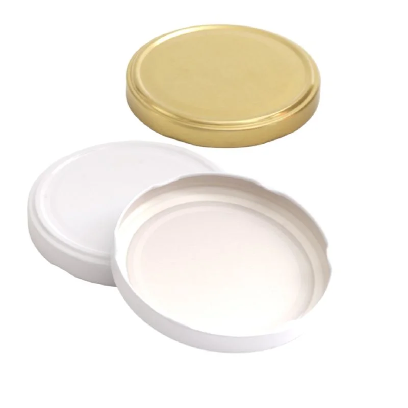 Capac borcan, metal, Ø 100 mm, multicolor (set 10 buc)