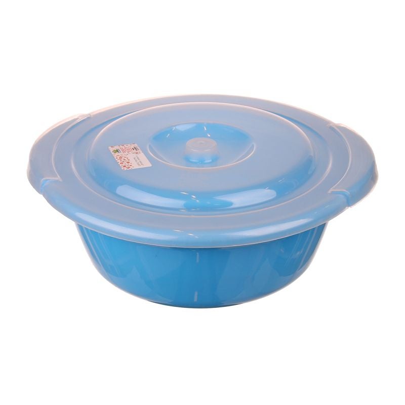 Lighean plastic 5 l, cu capac, "Mara"