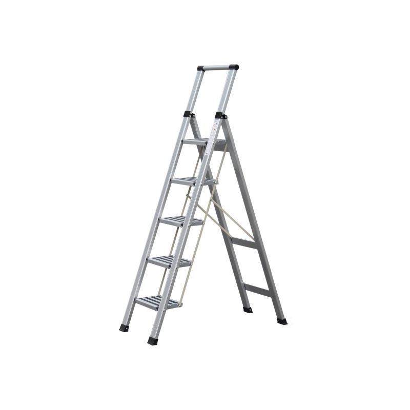 Scara aluminiu slim, 1 x 5 trepte, max 150 kg