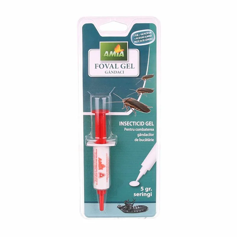 Gel insecticid gandaci bucatarie Foval, 5 gr