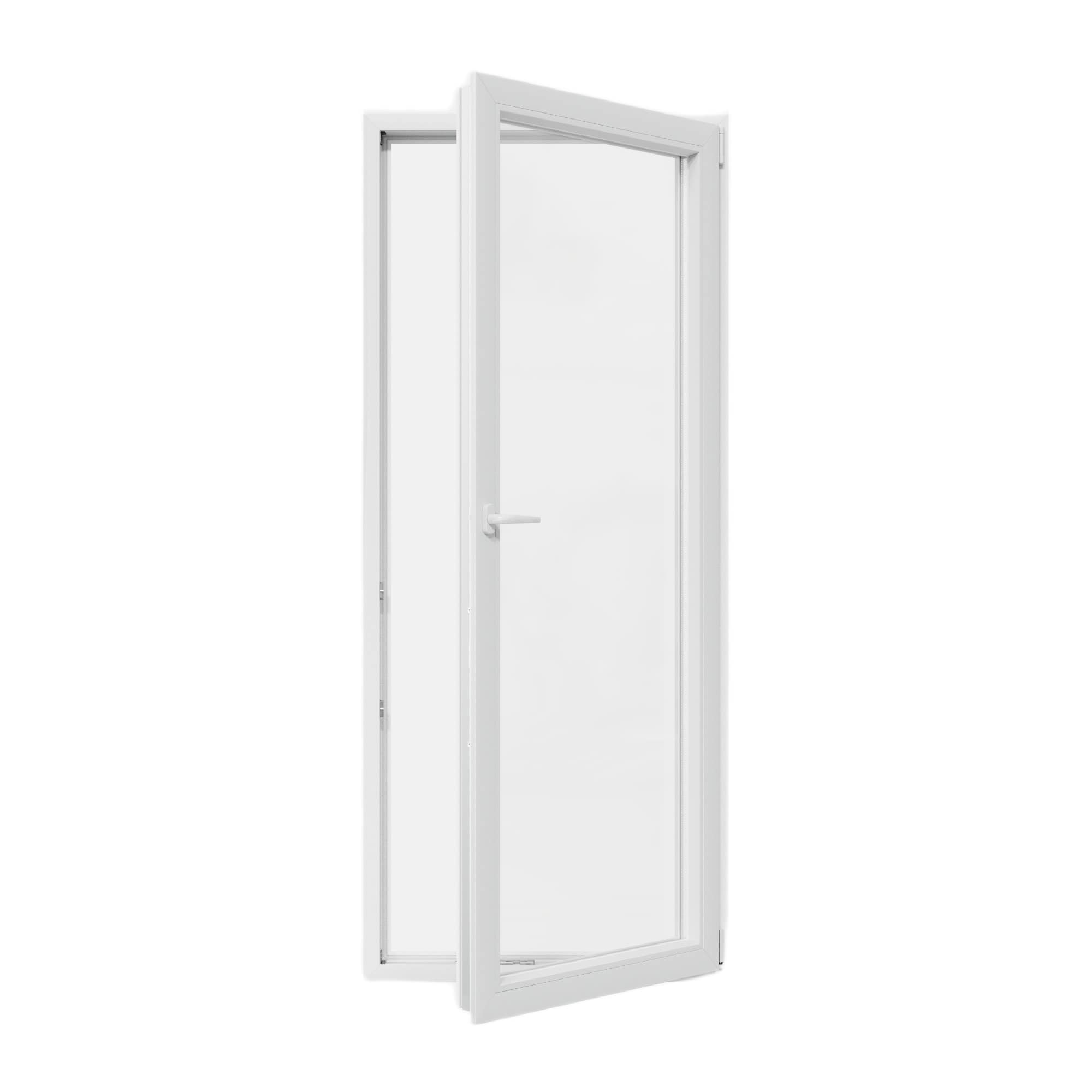 Usa PVC termopan, balcon, 5 camere, Isoxa, 86 x 204, deschidere dubla ...
