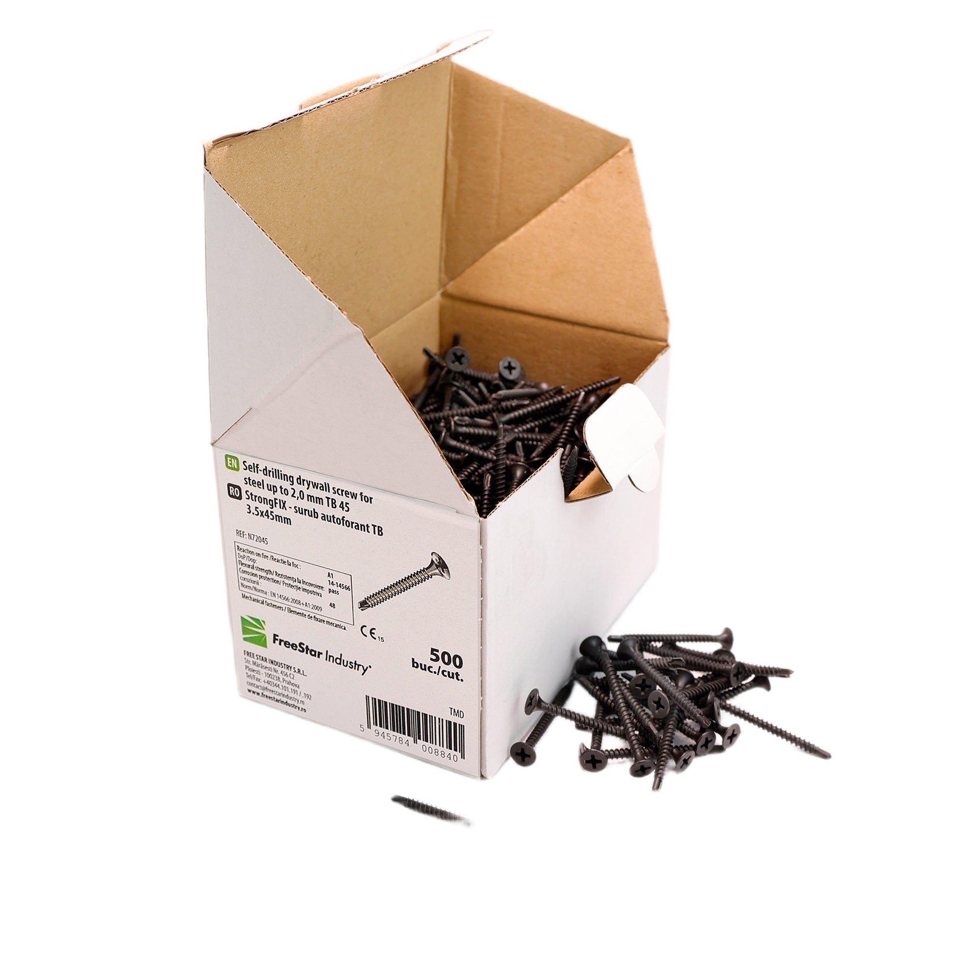 Surub autoforant TB StrongFIX, 3.5 x 45 mm
