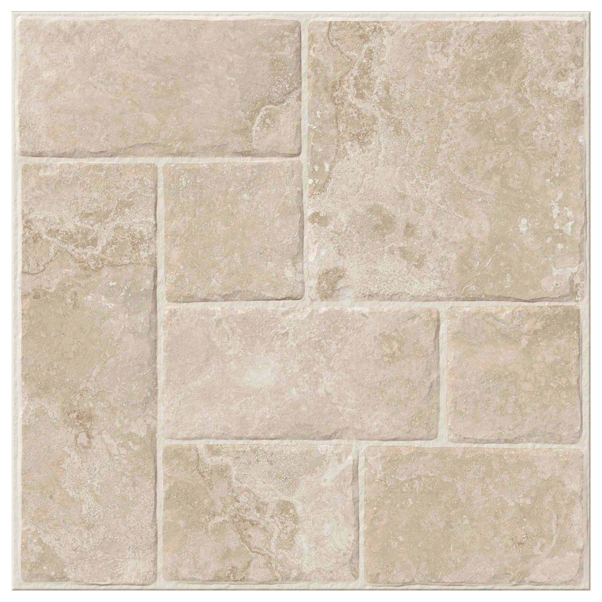 Gresie exterior, 60 x 60 cm, Lakos, aspect piatra, bej, mat