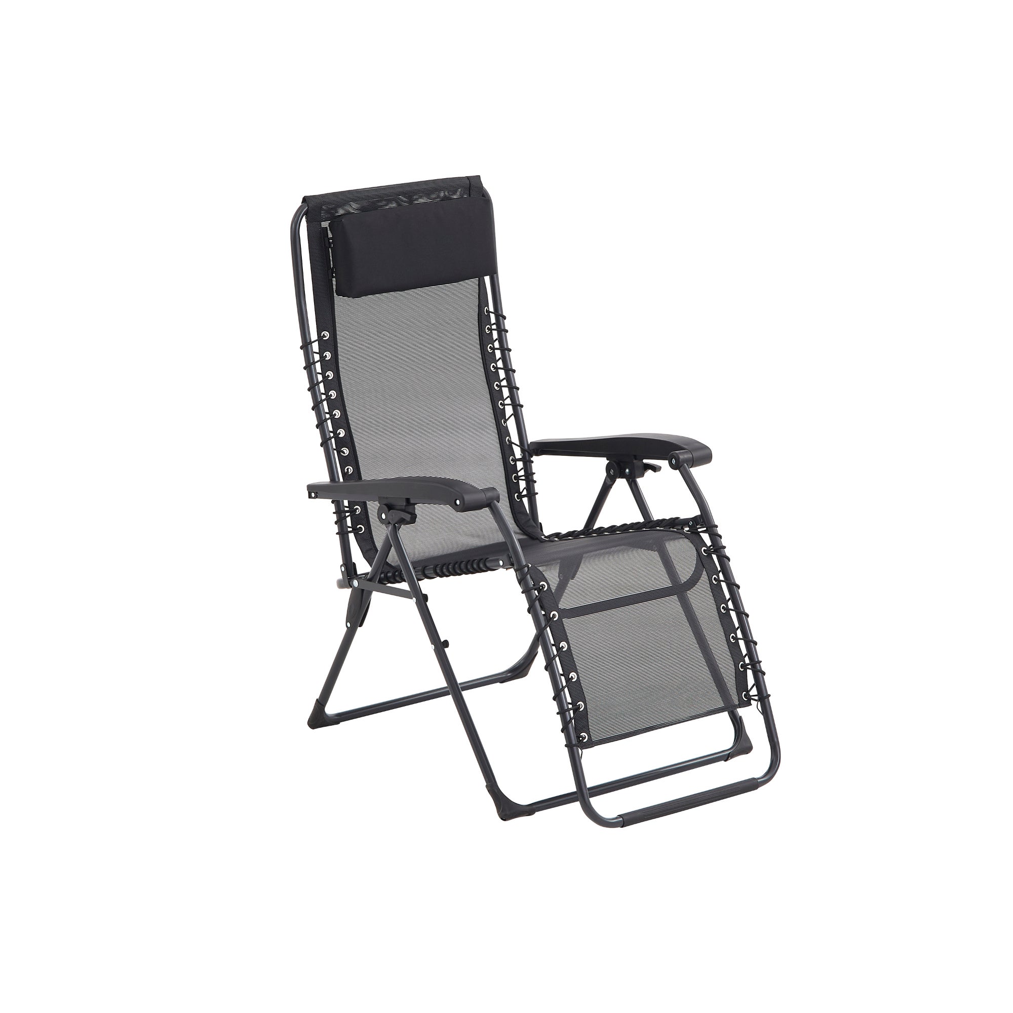 Scaun relaxare gradina, Naterial Zero Gravity II, pliabil, multipozitii ...