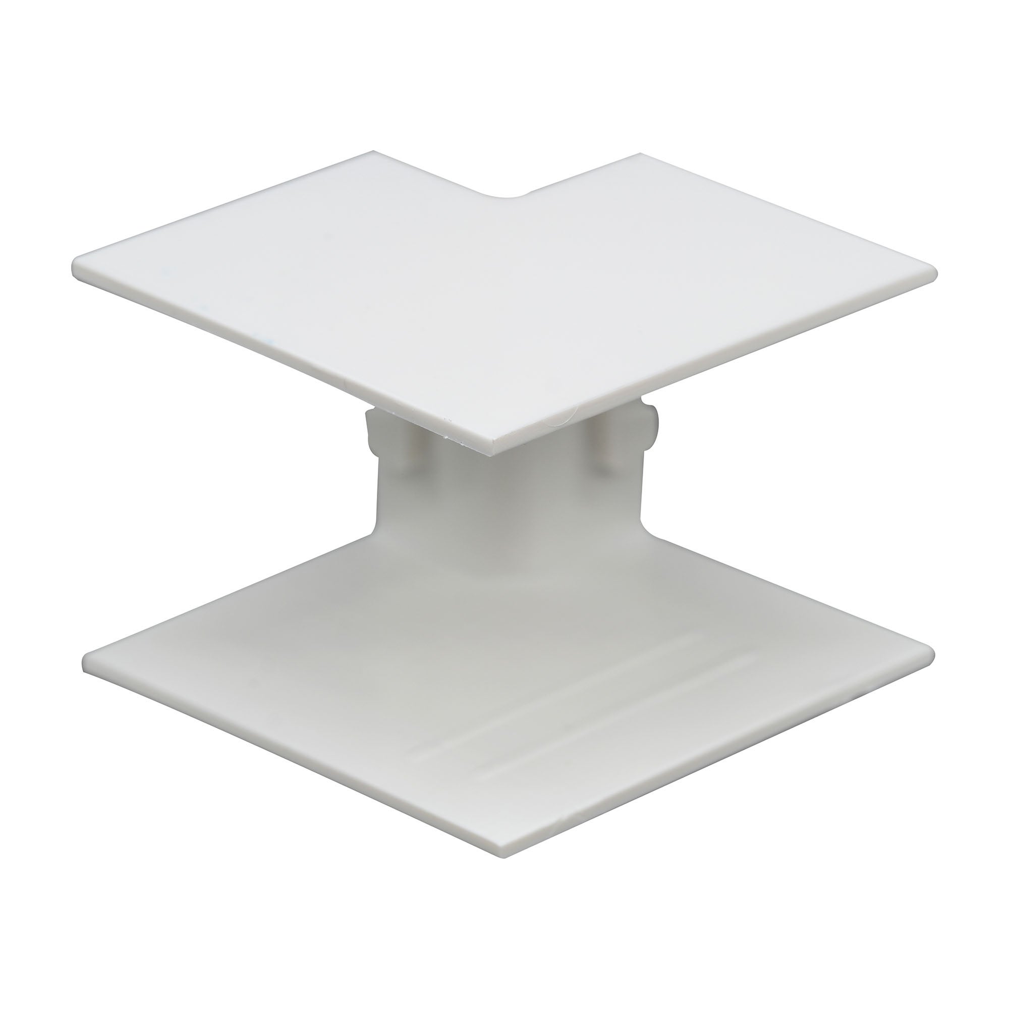 Cot interior pentru canal cablu, 100 x 40 mm, alb (set 2 buc)