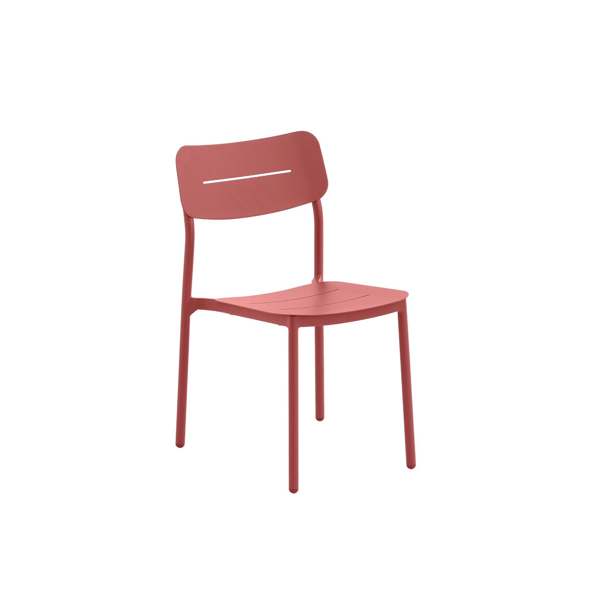 Scaun gradina, Naterial Anafi, aluminiu, rosu