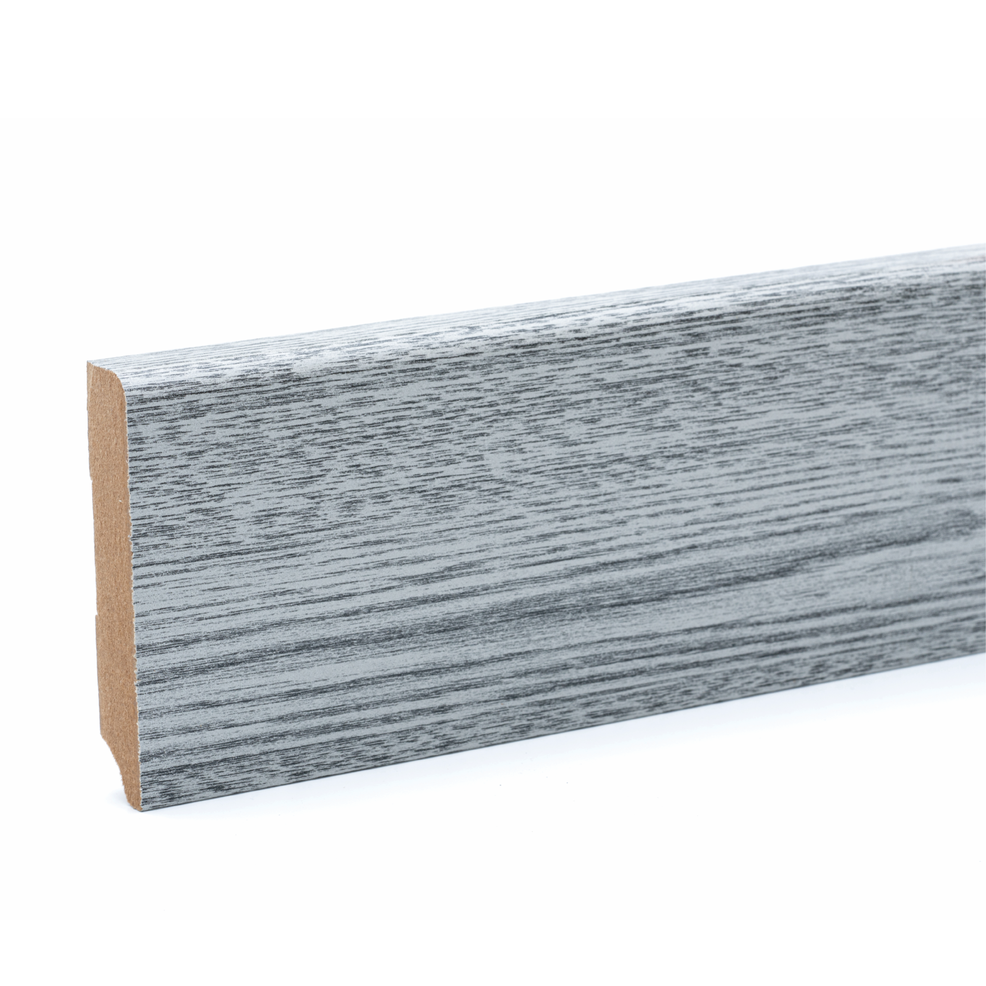 Plinta din MDF, 2060 x 80 x 16 mm, stejar perlat