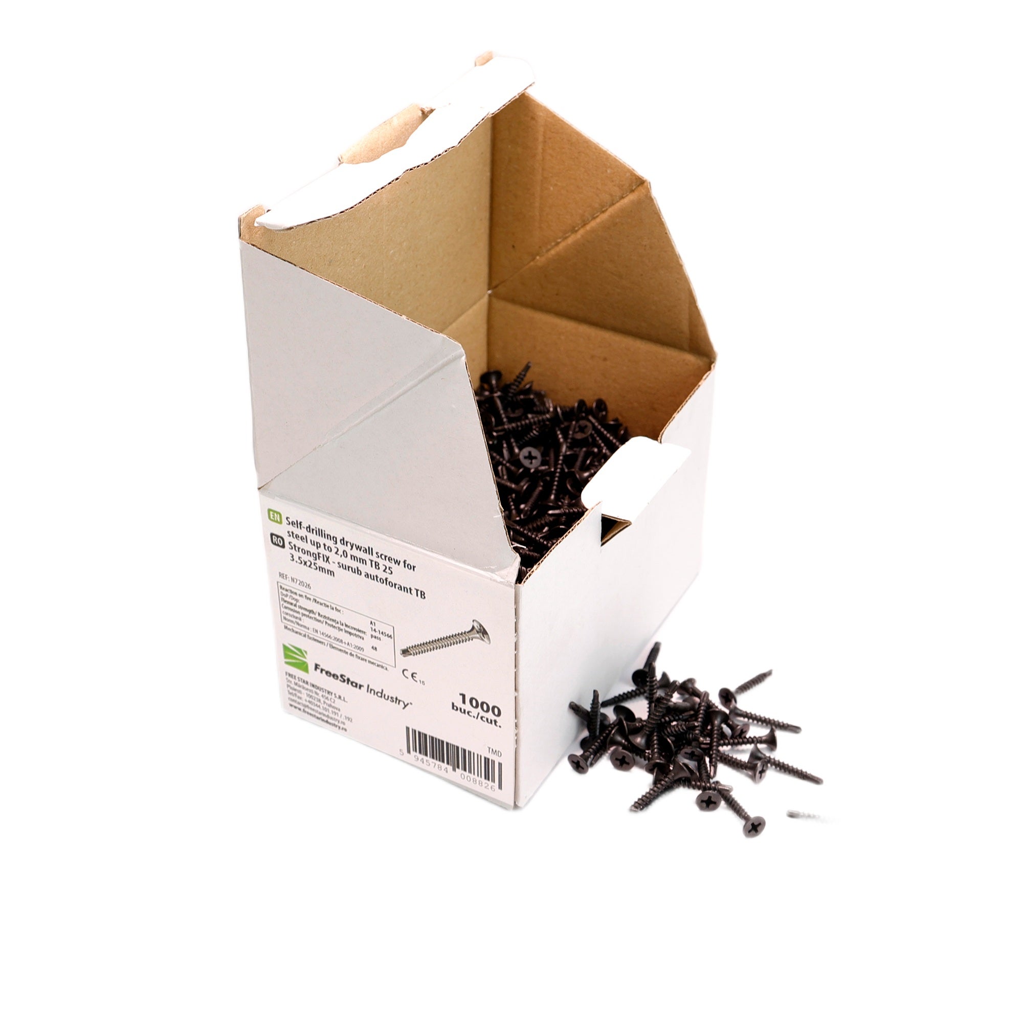 Surub autoforant TB StrongFIX, 3.5 x 25 mm
