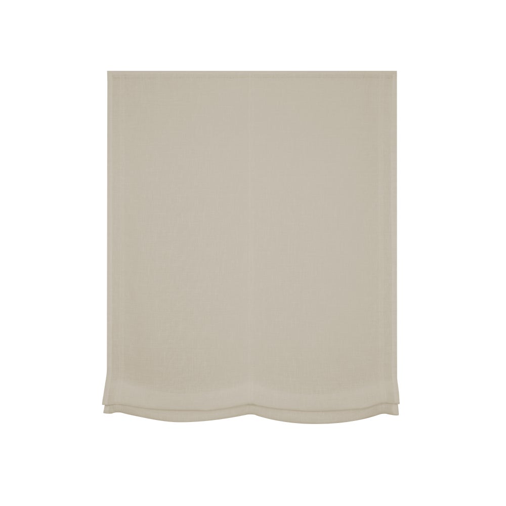 Stor roman Inspire Teo cu falduri, 120 x 175 cm, natural