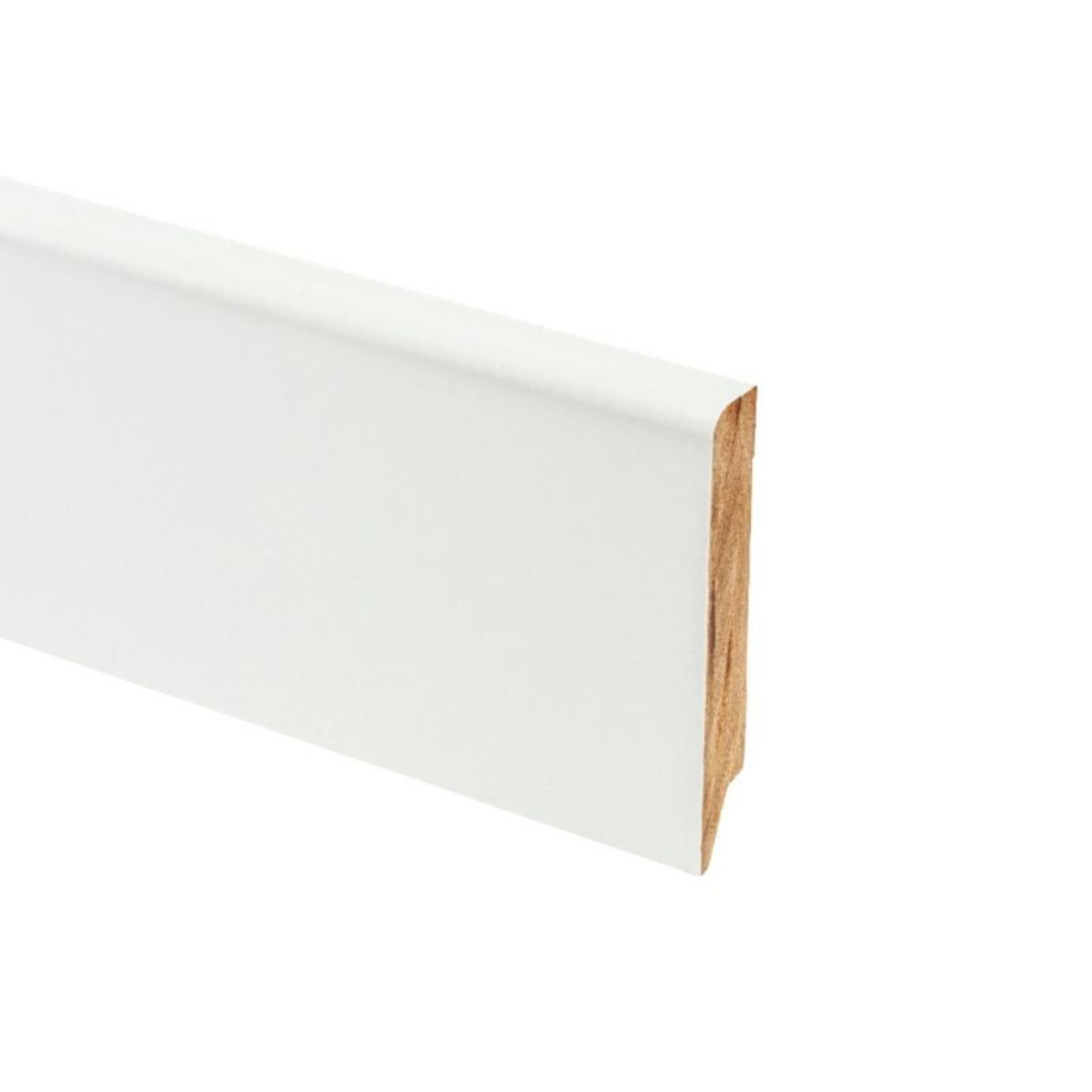 Plinta din MDF, 2060 x 100 x 16 mm, alb