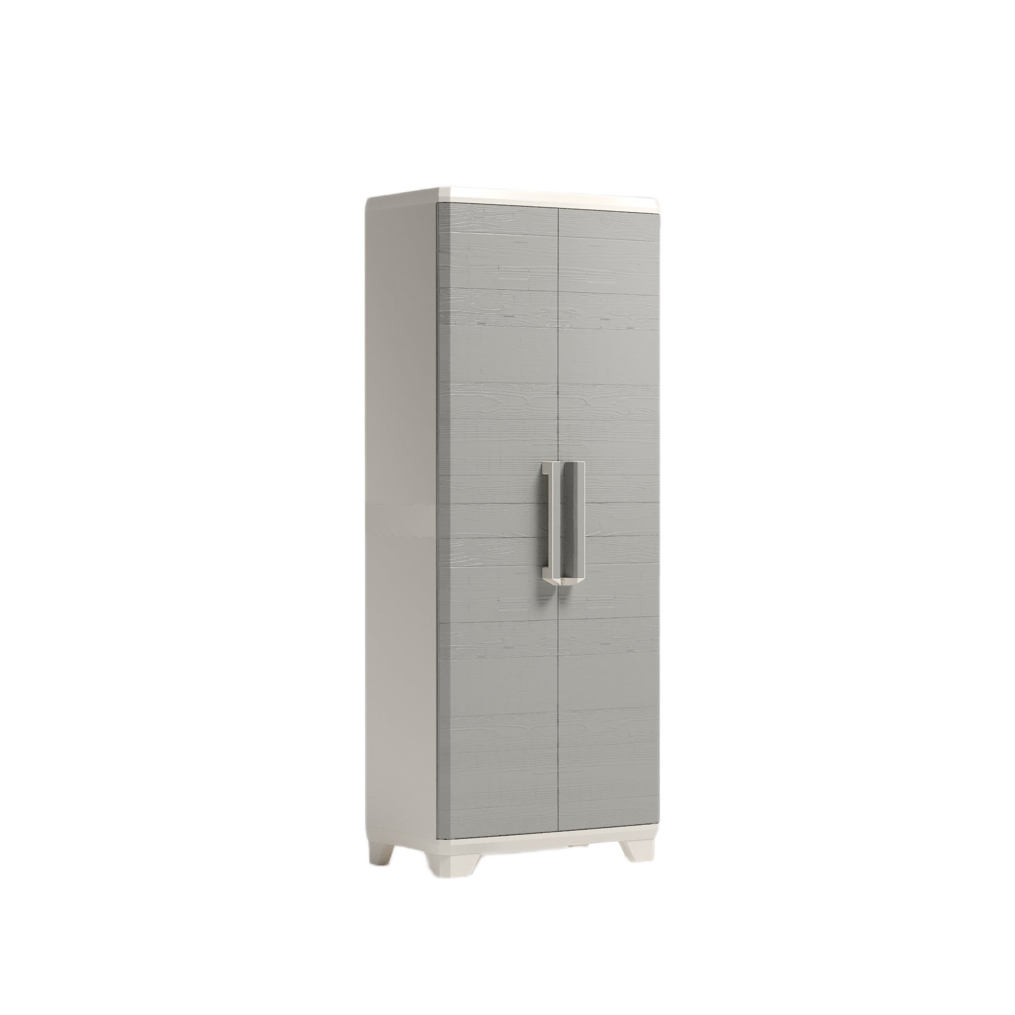 Dulap plastic High Multi, cu 2 usi, 173 x 68 x 39 cm, 3 polite, decor ...