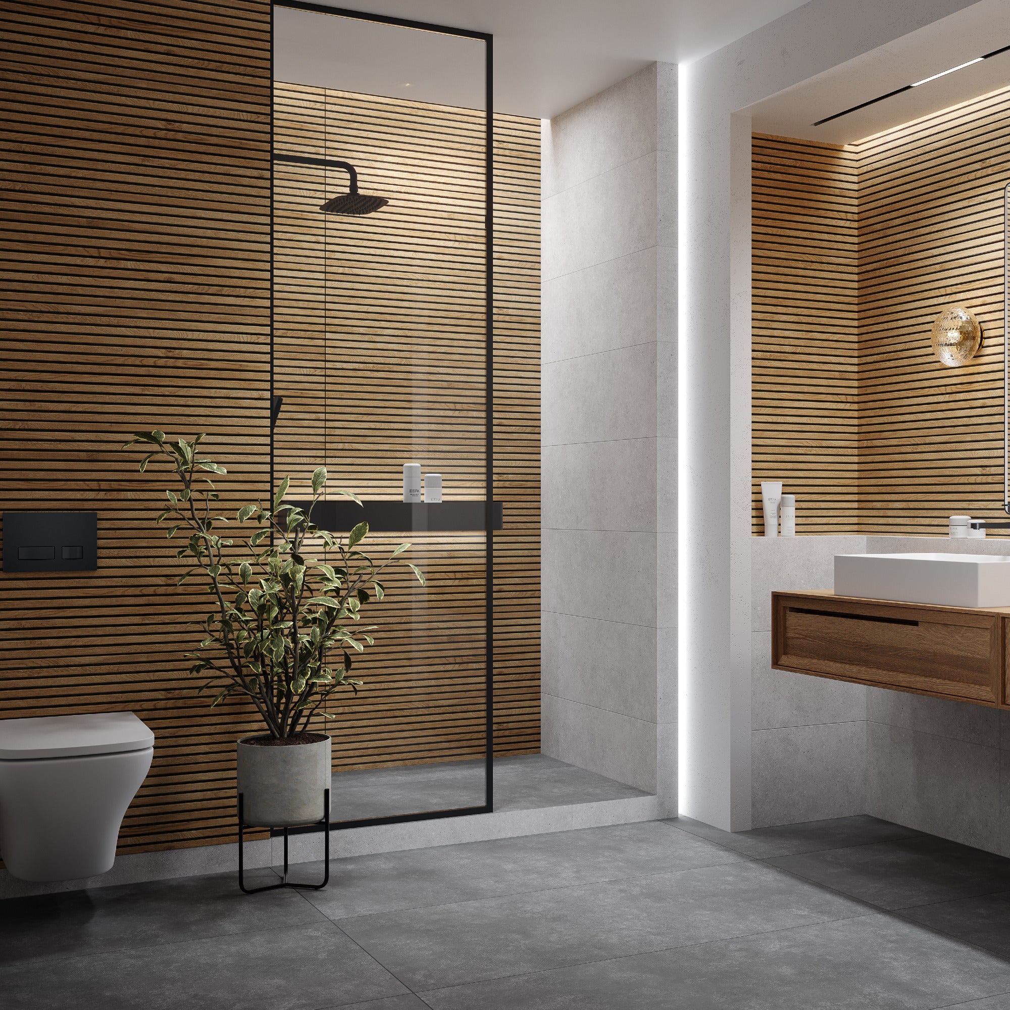 Faianta, 29 x 89 cm, Band Wood, aspect lemn, bej, mat, rectificata