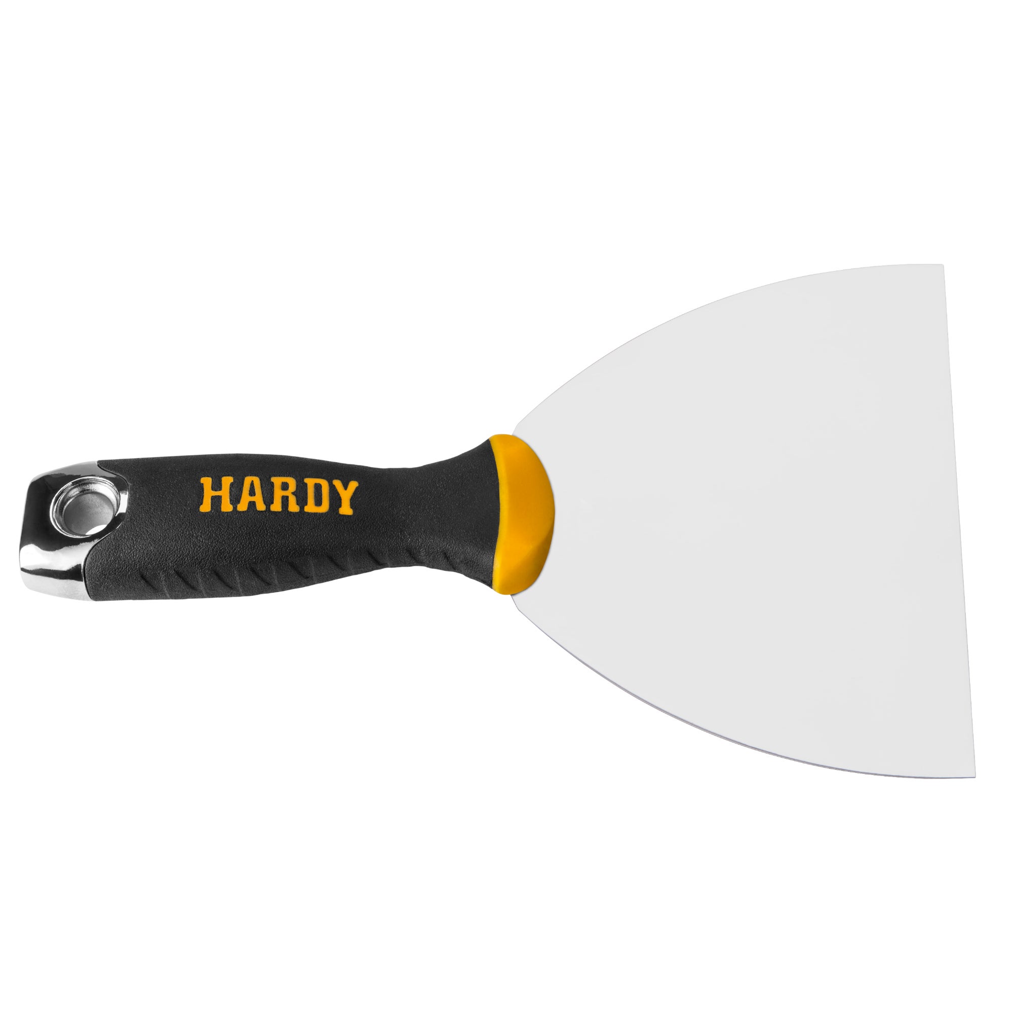 Spaclu otel pentru tencuit, Hardy, maner plastic, 100 mm