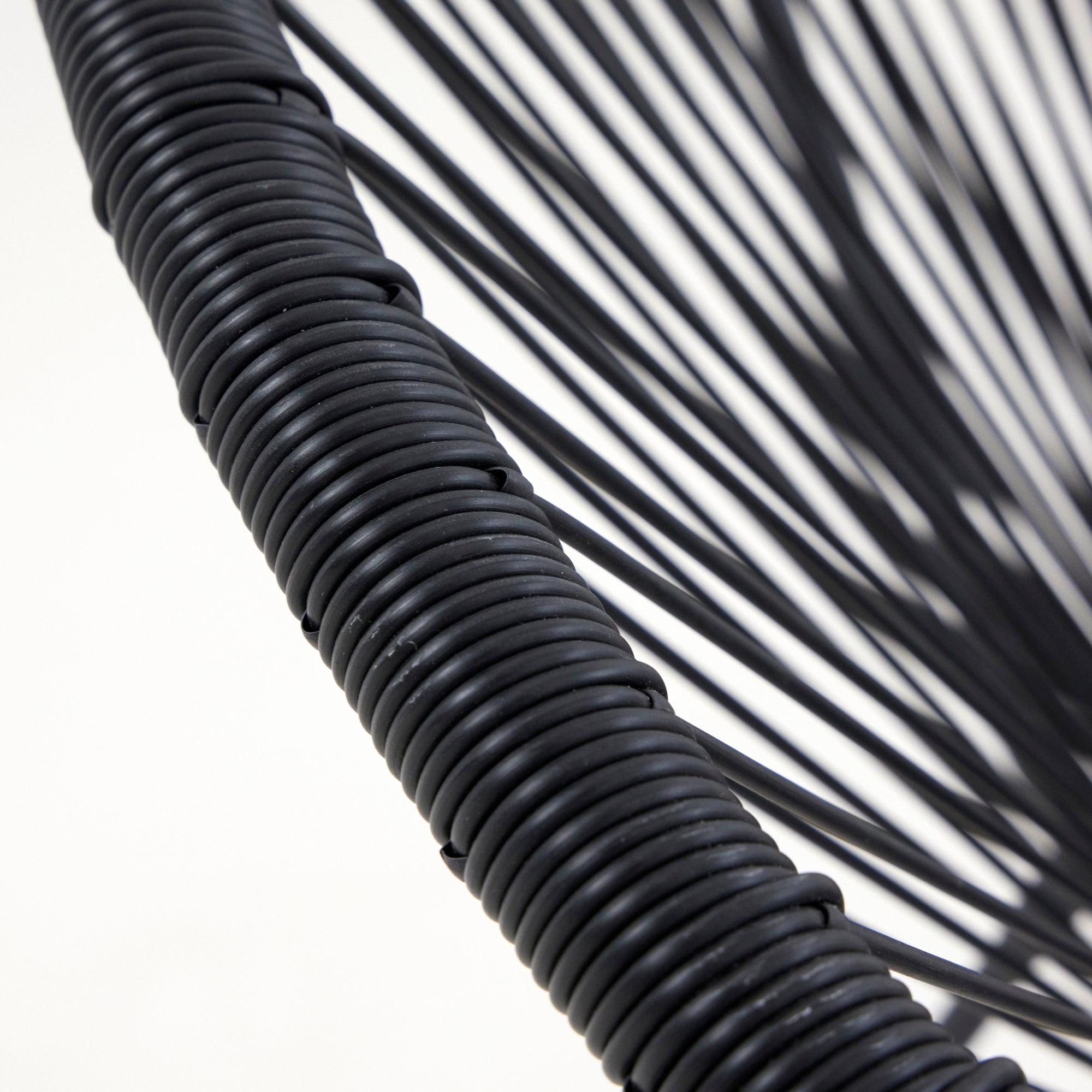 Scaun relaxare gradina, Acapulco II, otel/ratan sintetic, gri