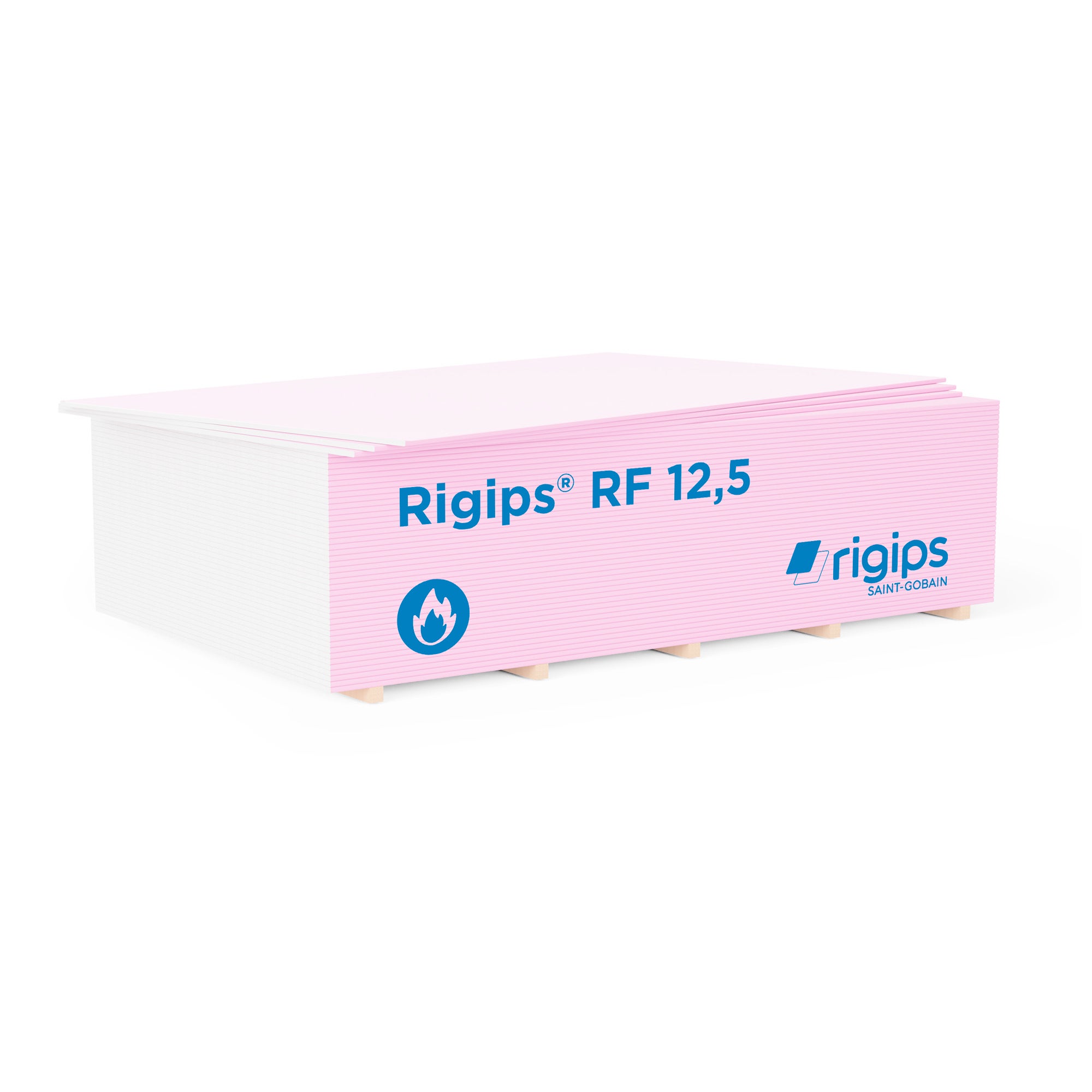 Placa gips carton Rigips RF, antifoc, 12.5 x 1200 x 2600 mm