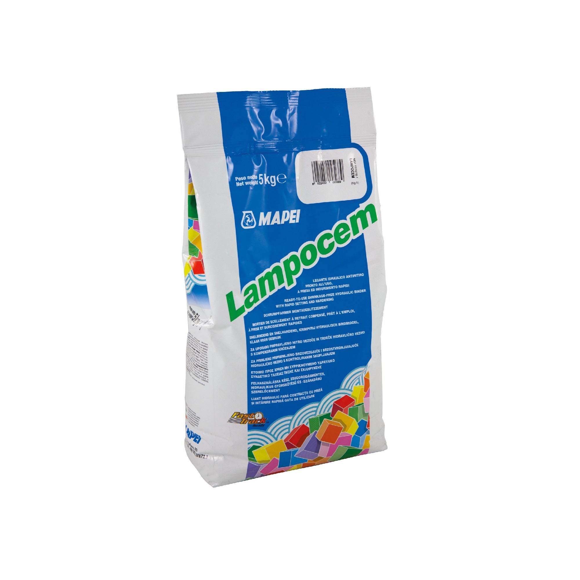 Mortar de reparatii predozat, cu priza rapida, Mapei Lampocem, 5 kg