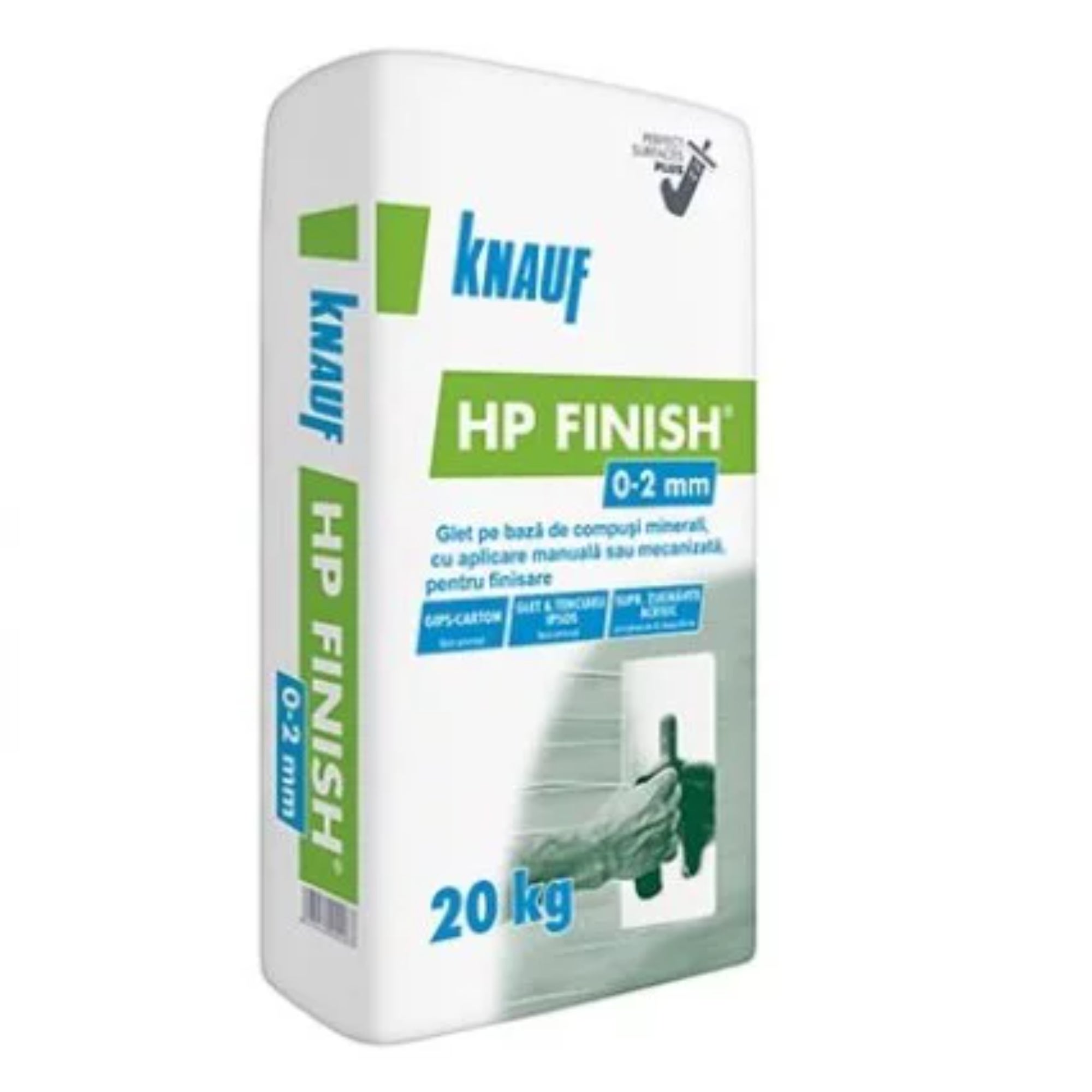 Glet de finisare Knauf HP Finish, alb, 20 kg