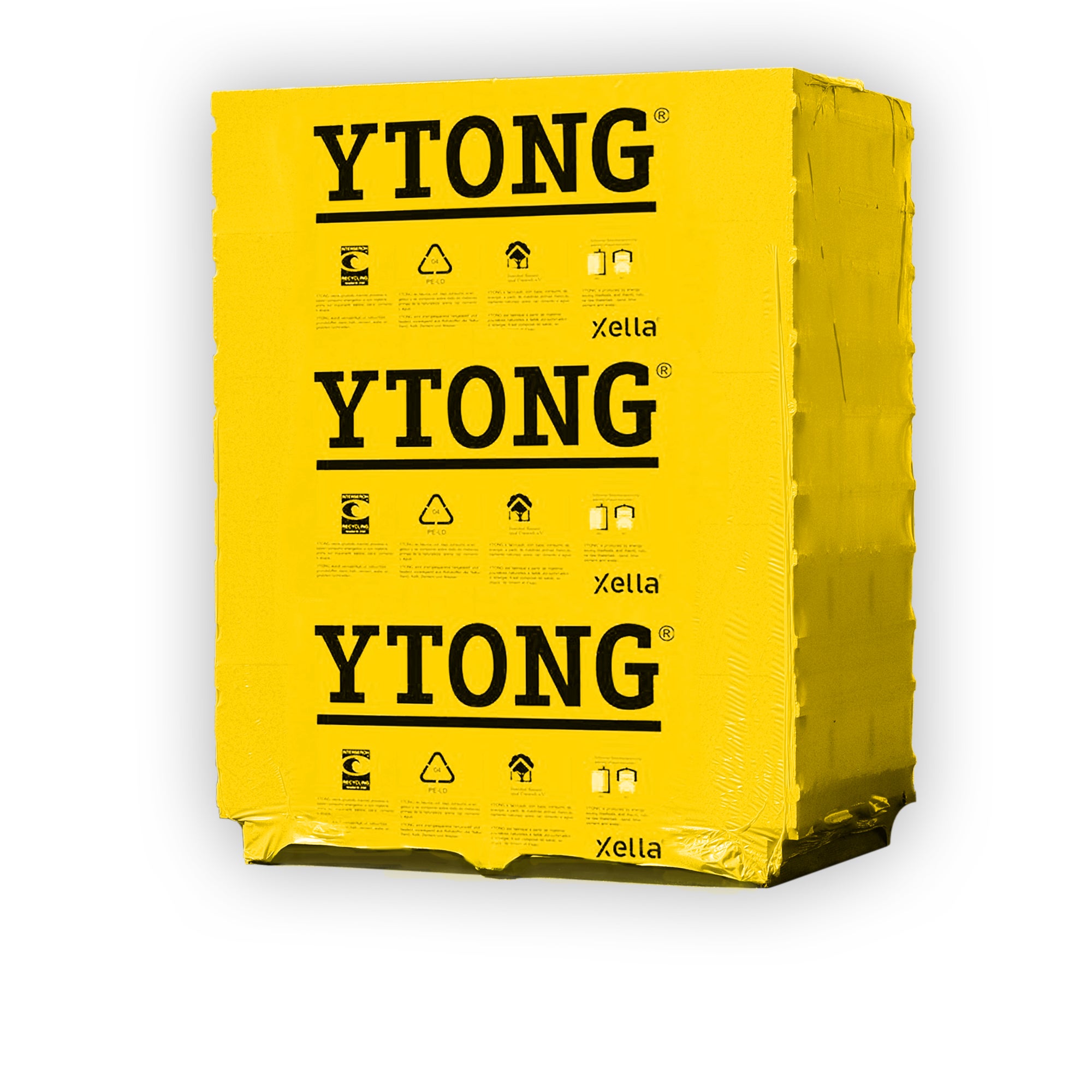 Palet BCA Ytong Thermo 0.39, nut si feder + CP, 599 x 250 x 199 mm