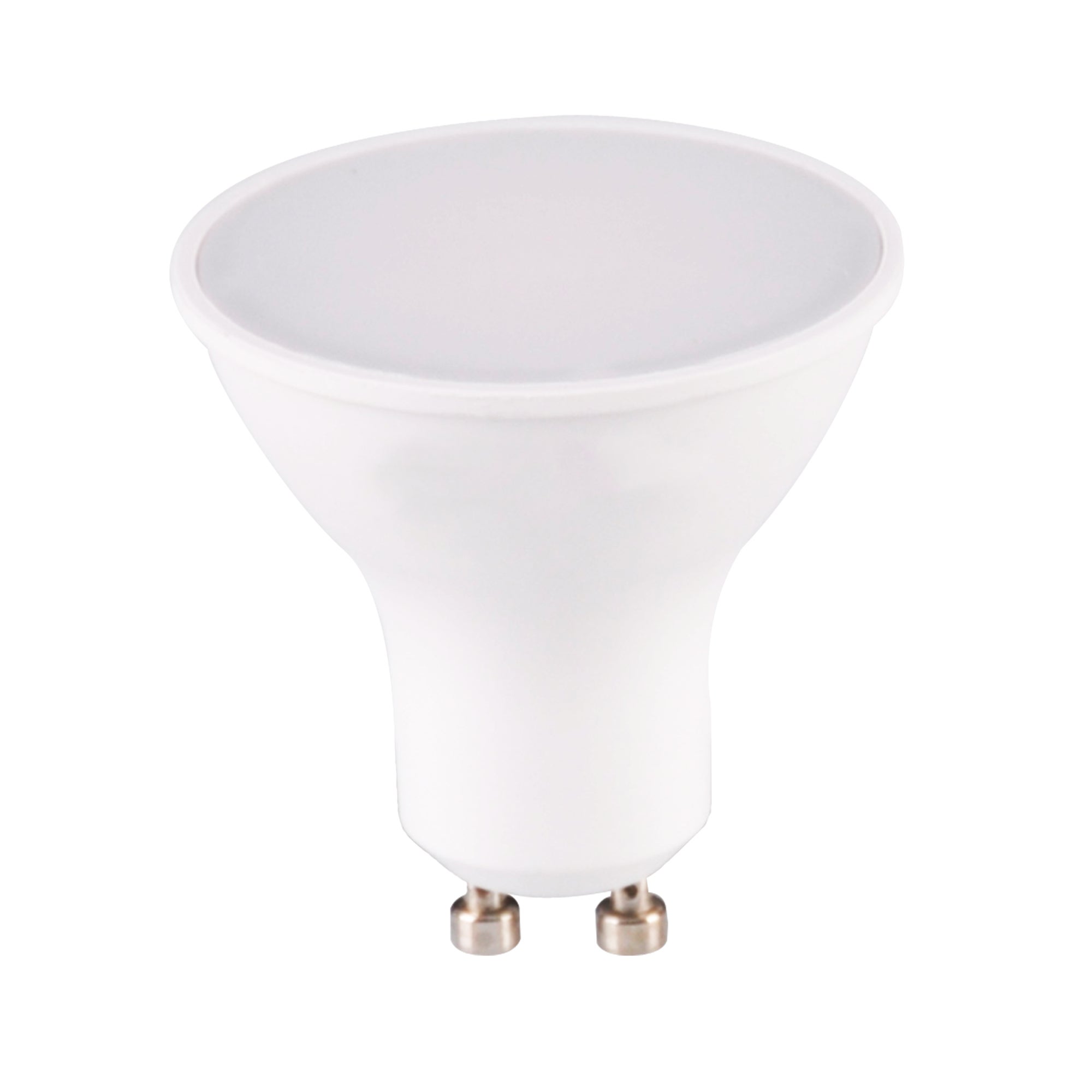 Bec LED, GU10, 10 W, lumina calda, 3000K, 1000lm, milky