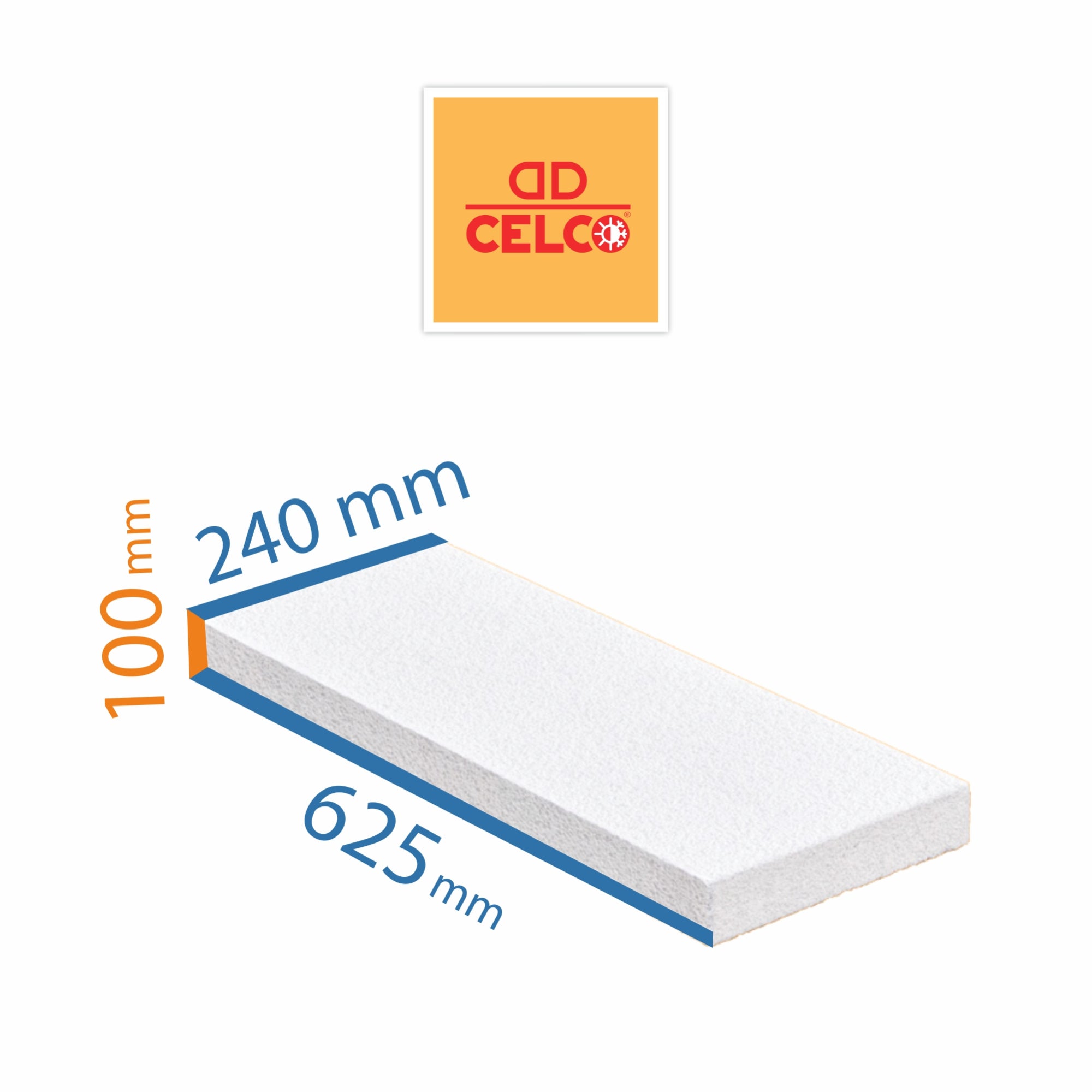 Palet BCA Celco Standard, 625 x 100 x 240 mm