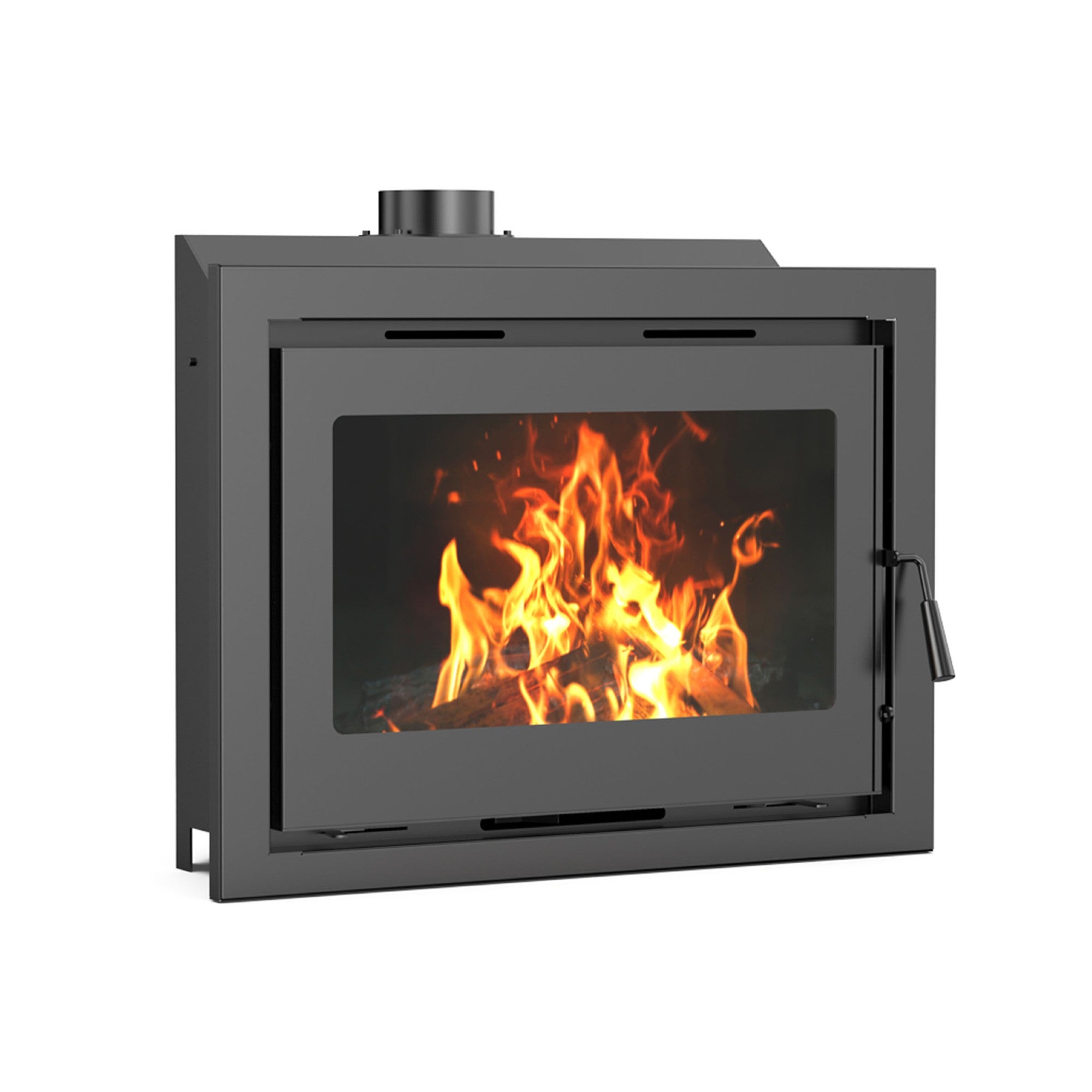 Focar semineu Reecomer, din fonta, 16 kW, 860 x 950 x 550 mm