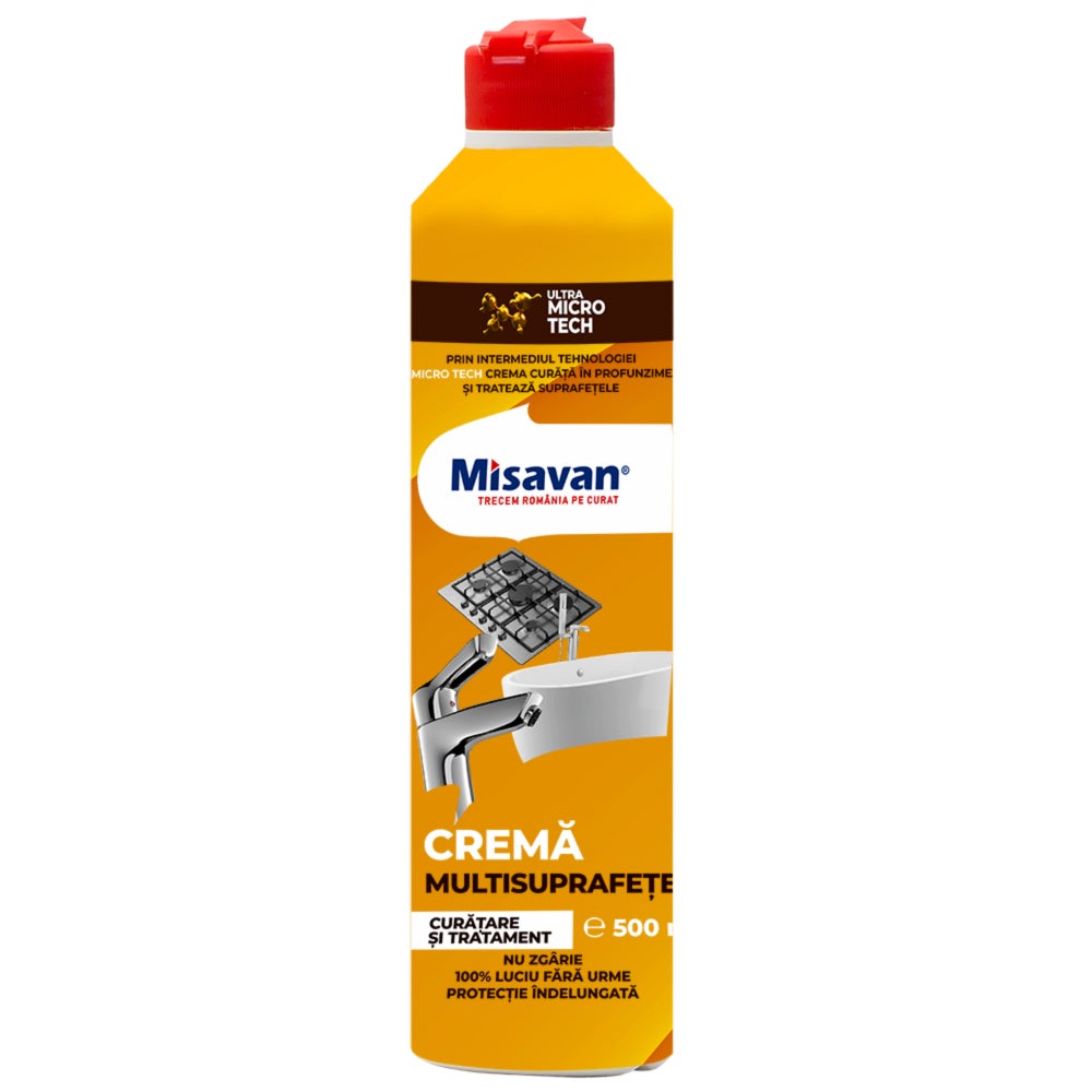 Crema pentru curatarea si tratamentul multisuprafetelor, Misavan, 0.5 L