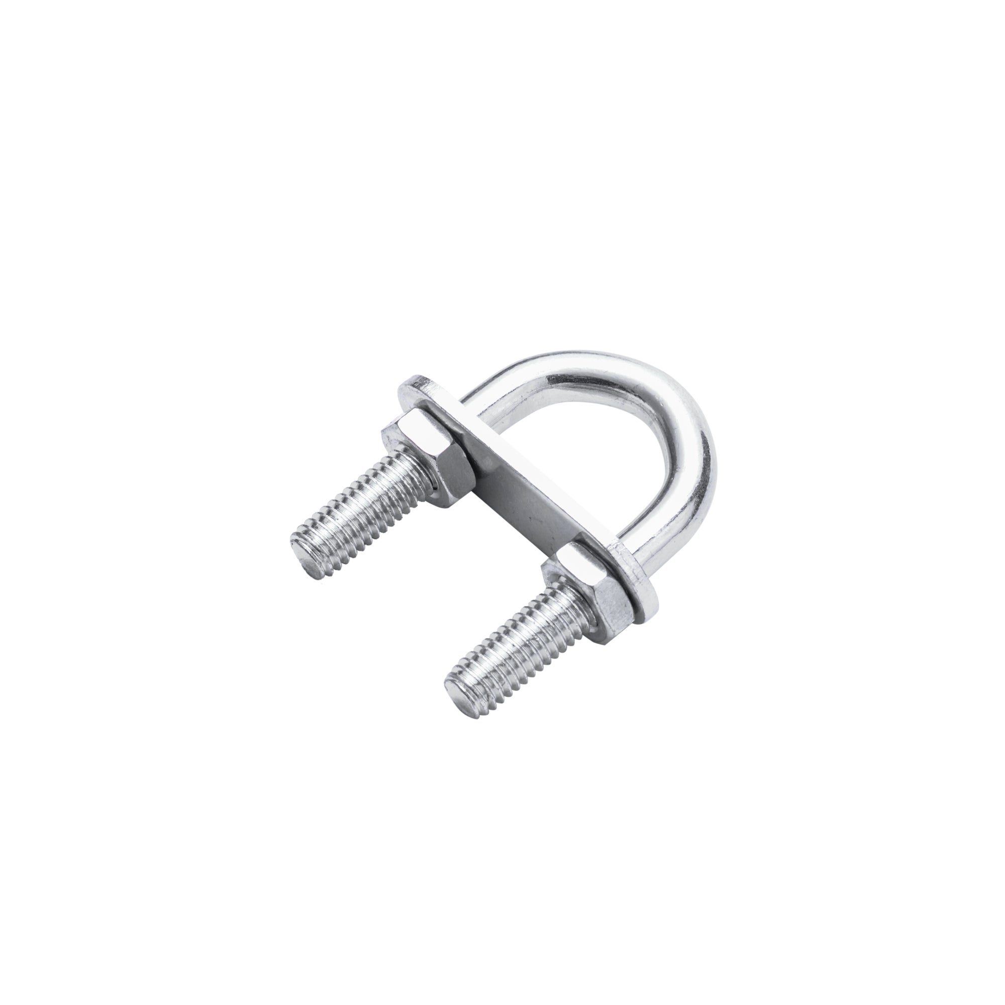 Brida fixare teava Standers, otel zincat, Ø 15 mm, 27 x 40 mm