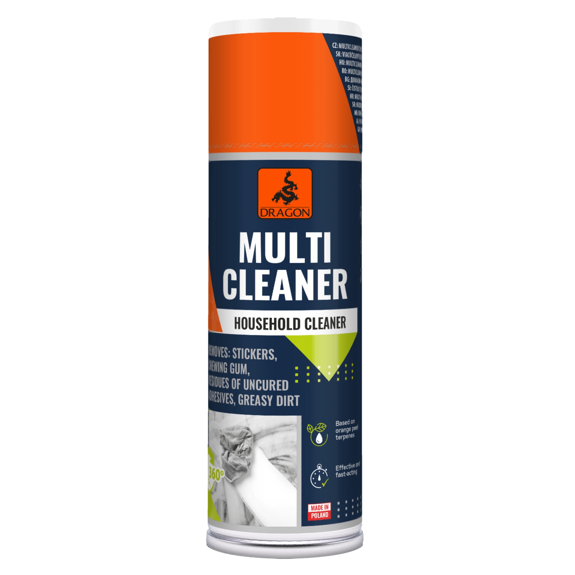 Spray pentru curatare multisuprafete, Dragon, 500 ml