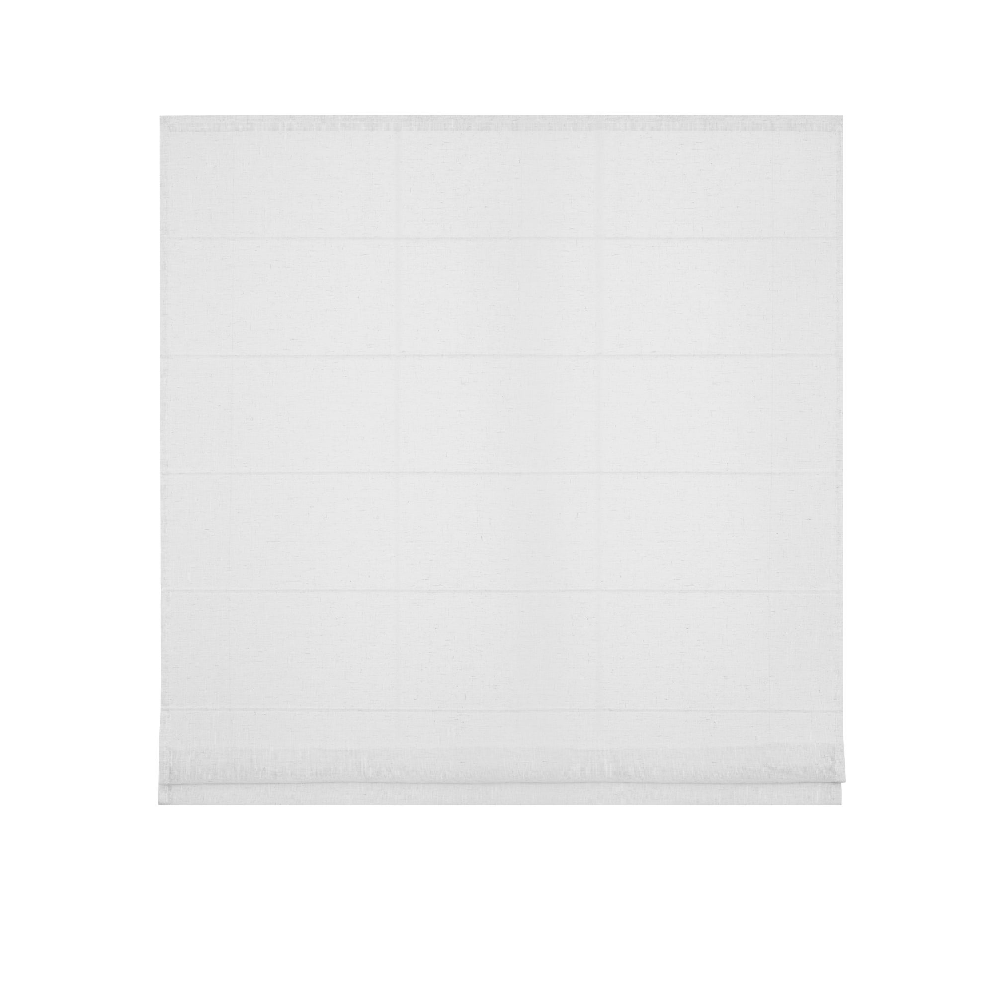 Stor roman Inspire Teo cu pliuri, 165 x 175 cm, alb