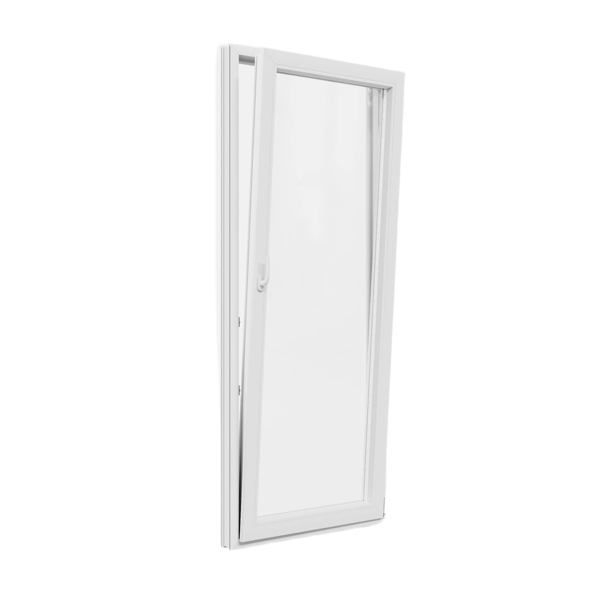 Usa PVC termopan, balcon, 5 camere, Isoxa, 86 x 204, deschidere dubla ...