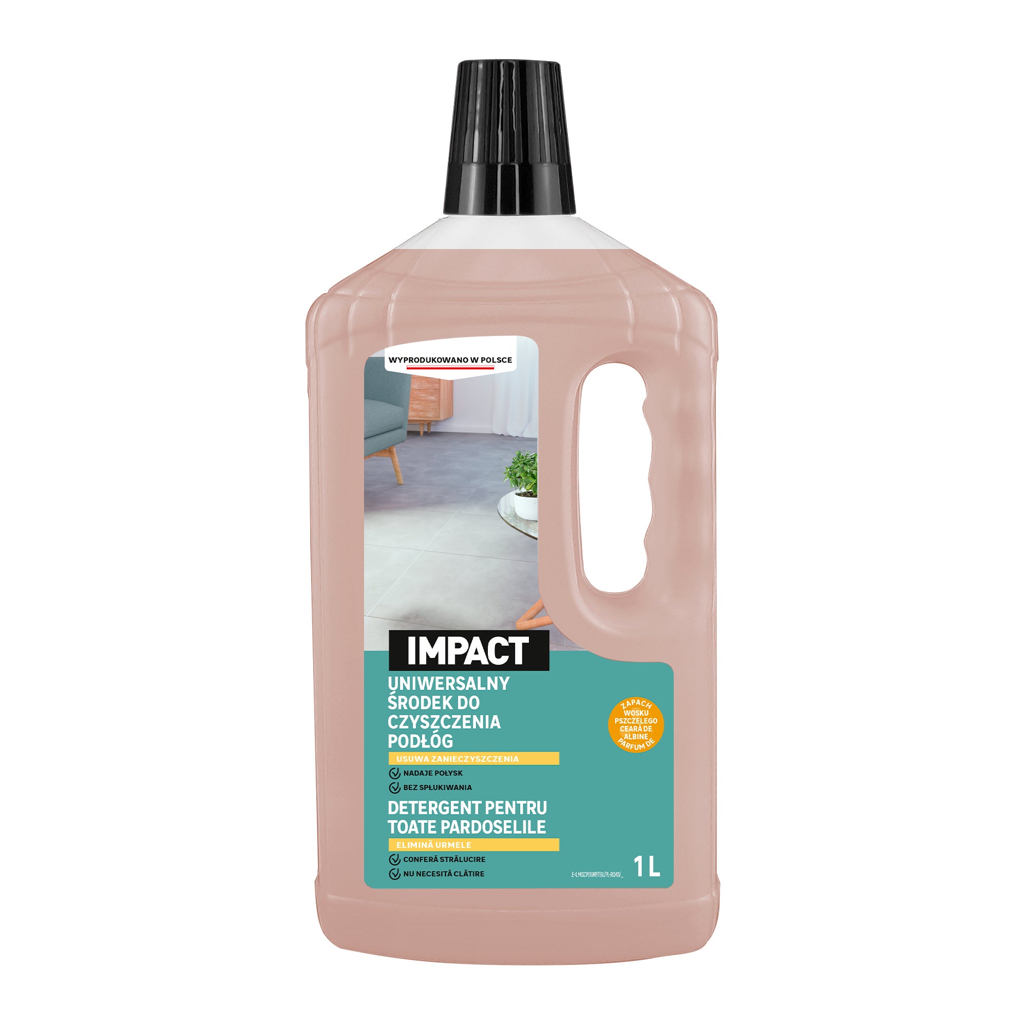 Detergent universal pentru curatare pardoseli, Impact, 1 L, parfum ...